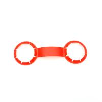 China HDPE Plastic Bottle Handles With 2 Pack Design For 38mm Diameter Bottle Neck Holder for sale