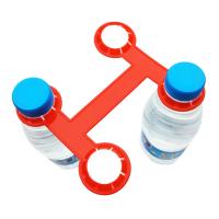 China 27-34mm Diameter Plastic Bottle Clip For Secure Bottle Handling RoHS Standard for sale