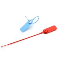China 200mm Length PP and Stainless Steel Tamper Evident Plastic Security Seal with > 100N Tensile Strength for sale