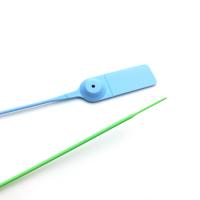 China 200mm Length PP and Stainless Steel Tamper Evident Plastic Security Seal with > 100N Tensile Strength for sale