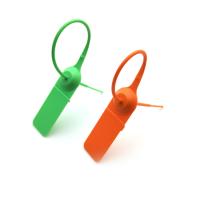 China 200mm Length PP and Stainless Steel Tamper Evident Plastic Security Seal with > 100N Tensile Strength for sale