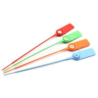 China 200mm Length PP and Stainless Steel Tamper Evident Plastic Security Seal with > 100N Tensile Strength for sale