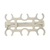 China HDPE Plastic 6 Pack Bottle Holder Plastic Milk Bottle Carrier Durable for sale