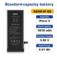 China iPhone 6 Battery with Lithium Ion Cells and Built In Protection Circuits for Easy Installation for sale