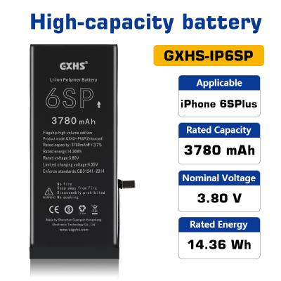 China High-Capacity 3780mAh iPhone 6SPlus Battery with OEM Customization - Replacement Lithium-Ion Battery for sale