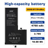 China 4750mAh High-capacity Replacement Battery for iPhone 11ProMax with OEM/ODM Customization from Origin Factory for sale