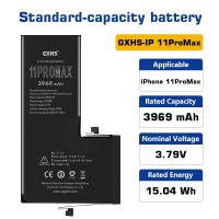 China For iPhone 11 ProMax Replacement Battery with 3969 mAh Capacity, OEM Compatibility, and 500 Recharge Cycles for sale