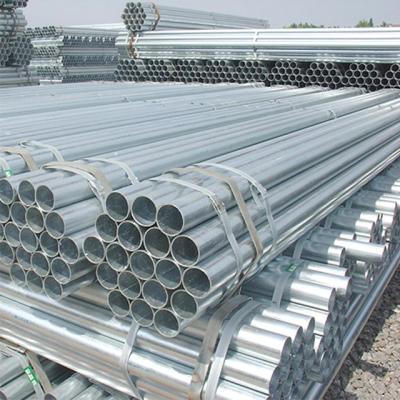 China Fluid Galvanized Steel Pipe Hollow Section Welded  Hot Dip Round Tube for sale