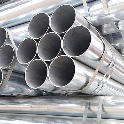 China Warehouse Building Galvanized Steel Pipe Non Alloy Galvanized Steel Tube for sale