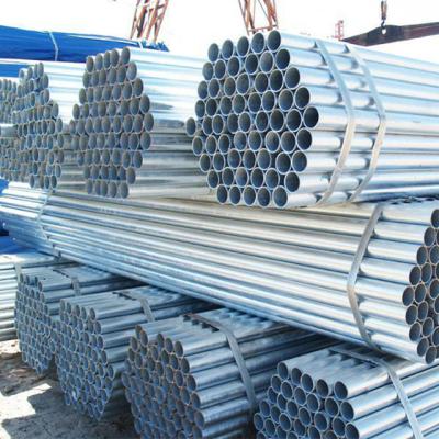 China Non Alloy Galvanized Steel Pipe Round Section Shape Non Oiled Steel Pipe for sale