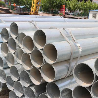 China Non Alloy Galvanized Steel Pipe Round Section Shape Non Oiled Steel Pipe for sale