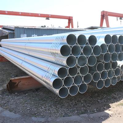 China Non Oiled Liquid Galvanized Steel Pipe Round Galvanized Tube for sale