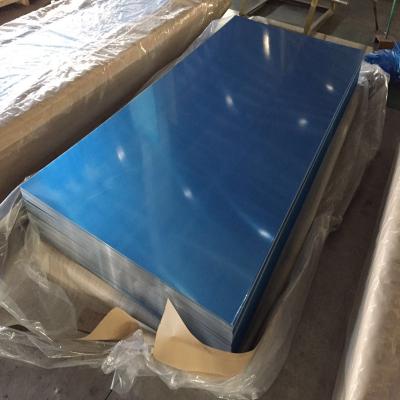 China PVC Coated Aluminum Sheet Plate Mirror Polished Thin Full Hard for sale