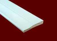 China White Cellular PVC Decorative Casing Moulding - 15 Year Warranty, 7ft-12ft Lengths for Residential & Commercial Use for sale