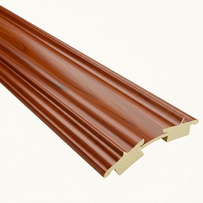 China Decorative Wooden Moulding Varnished Finish Smooth Texture for Interior Decoration for sale