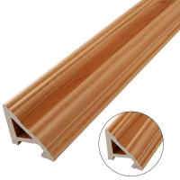 China Custom Decorative Wooden Mouldings High Resistance Wear Tear Easy Install Window Frame Moulding for sale