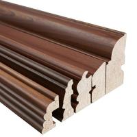 China Lightweight Decorative Wooden Mouldings 1000mm Easy Install Strong Carved Designs for Elegant Interiors for sale