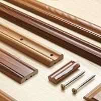 China Custom Decorative Wooden Mouldings High Resistance Wear Tear Lightweight Easy Installation Classic Modern Victorian Rustic Styles for sale