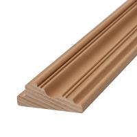 China Decorative Wooden Mouldings Easy to Install High Resistance to Wear and Tear Custom Profiles Sizes 1000 Pieces MOQ for sale