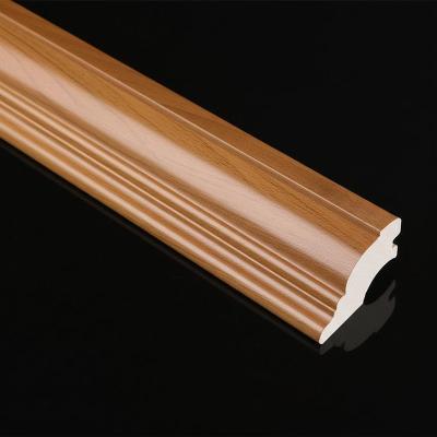 China Decorative Wood Moulding Custom Sizes Durable Interior Wood Trim for Wall Ceiling Door Frame Finishing for sale