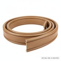China Fire Retardant WPC Decorative Wall Panel Moulding B1 Grade 16ft Anti Termite Rot Proof Interior Trim Board for sale