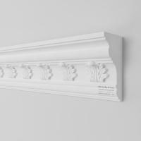 China B1 Fire Rated PVC Ceiling Cornice Moulding 16ft Termite Rot Resistant Decorative Crown Molding for sale
