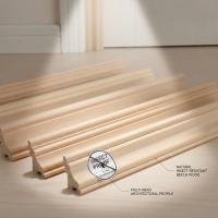 China Versatile Picture Rail Moulding Solid Wood Gallery Hanging Trim Wall Art Display Frame Support for sale