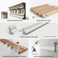 China Custom Door Casing Moulding Primed Finger Jointed Pine Wood Trim for Interior Door Frame Installation for sale