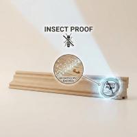 China Baseboard Moulding KD Primed Pine 4.88m Moisture Resistant Skirting Board Trim for sale
