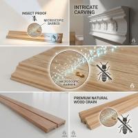 China Moisture Resistant Wood Trim Sealed Finish Engineered for Bathroom Kitchen Interior Decoration for sale