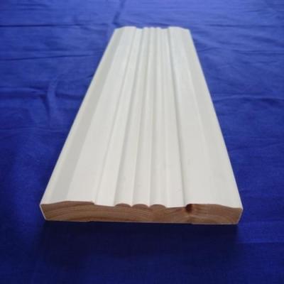 China KD FJ EG Primed Wood Moulding - Kiln Dried 10-13% MC Finger-Jointed Casing in 2.44m to 5.6m Lengths for sale