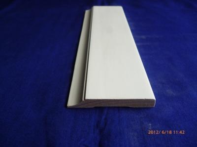 China White Primed Wood Mouldings 14-300mm Width 6-106mm Thickness for Interior Ceiling Decoration for sale