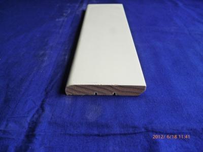 China KD FJ EG Primed Wood Mouldings - Custom Sizes 14-300mm Width, 6-106mm Thickness, SGS Certified for sale