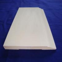 China Kiln-Dried Finger-Jointed Wood Baseboard Mouldings - 10-13% MC, Custom Sizes 14-300mm Width, SGS Certified for sale