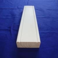 China Kiln Dried Finger-Jointed Brickmould Molding - 10-13% MC, Custom Sizes 14-300mm Width, White Primed Finish for sale