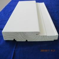 China Primed Wooden Door Frame & Mouldings - 10-13% MC Kiln Dried, Custom Sizes 14-300mm Width, Waterproof Indoor/Outdoor Use for sale