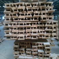 China Anti Aging Wood Window Molding , Customized Length Wood Window Casing for sale