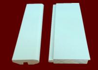 China White Primed Crown Gesso MDF Moulding - Custom Sizes, ±0.5mm Tolerance, 10-12% Moisture Content for sale