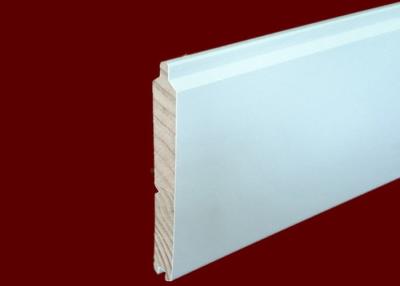 China White Anti-Aging 5.2m Wood Window Molding - Kiln Dried Finger-Jointed Pine/Fir with SGS Certification for sale