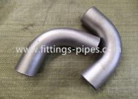 China Butt Weld 304 Stainless Steel Elbow Pipe Fittings 15 Degrees -180 Degrees for sale