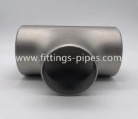 China Dn400 16 Inch Stainless Pipe Tee Pressure Connector Fitting for sale
