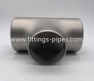 China Dn400 16 Inch Stainless Pipe Tee Pressure Connector Fitting for sale