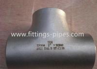 China Astm A234 Steel Pipe Tee Fittings 8-18