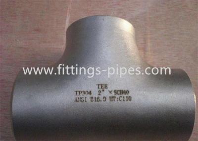 China Astm A234 Steel Pipe Tee Fittings 8-18