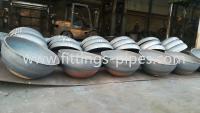 China S31803 12Cr2Mo1 Alloy Steel  Pipe End Cap SCH5S SCH160 Rustproof for sale