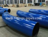 China Pcoc Seamless A304 Stainless Steel Elbow Pipe Fittings 15 ° - 180 ° Thick Wall for sale