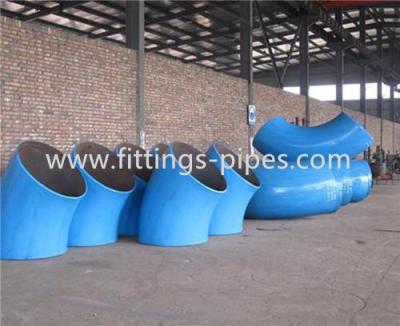 China Astm A234 90 ° 44inch carbon steel pipe elbow STD Sch40 special interface for sale