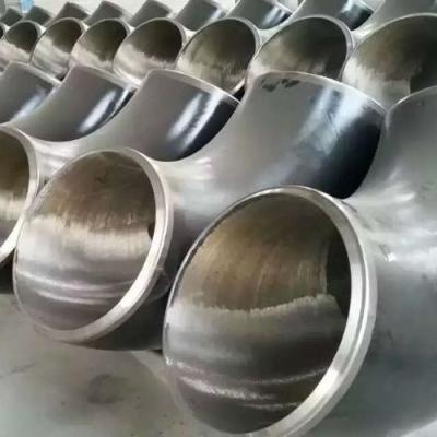 China Elbow Corrosion Resistant Alloy Steel Fittings ANSI B16.9 Standard Export Packaging for sale