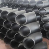 China 45 Degree Black Steel Pipe Elbow For Pipeline CE Certification for sale