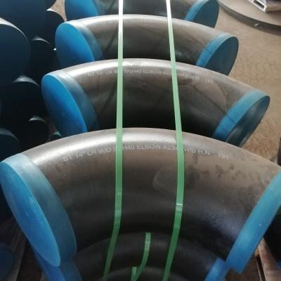 China 90 Degree Steel Pipe Elbow Astm A234 Asme B16.9 SCH10 SCH20 Thickness for sale